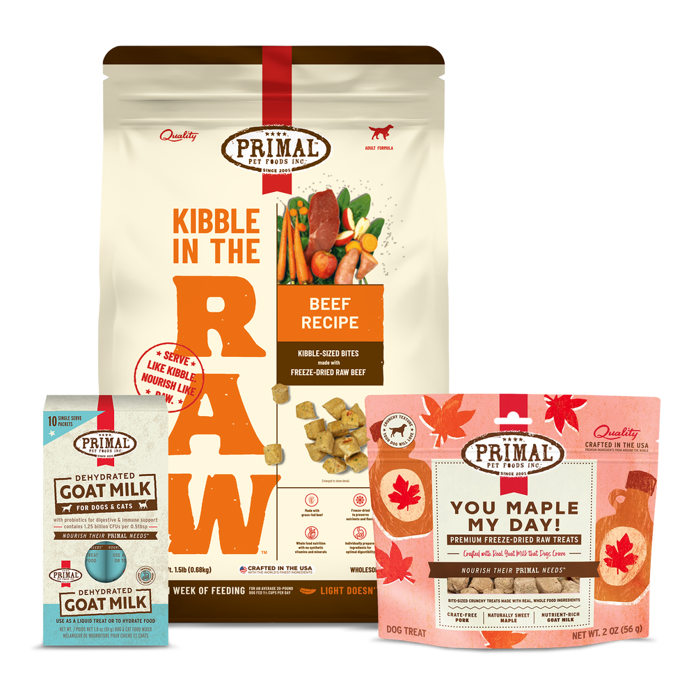 Dog Starter Bundle - Beef – Primal Pet Foods